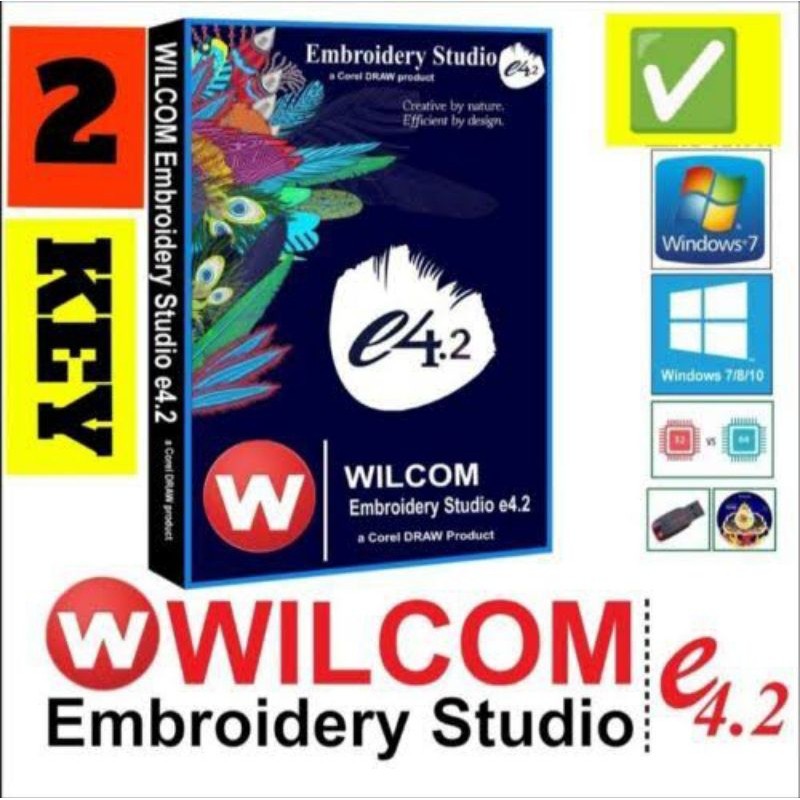 Jual Software Wilcom Embroidery e4.2 Plus Remote Instalasi | Shopee Indonesia