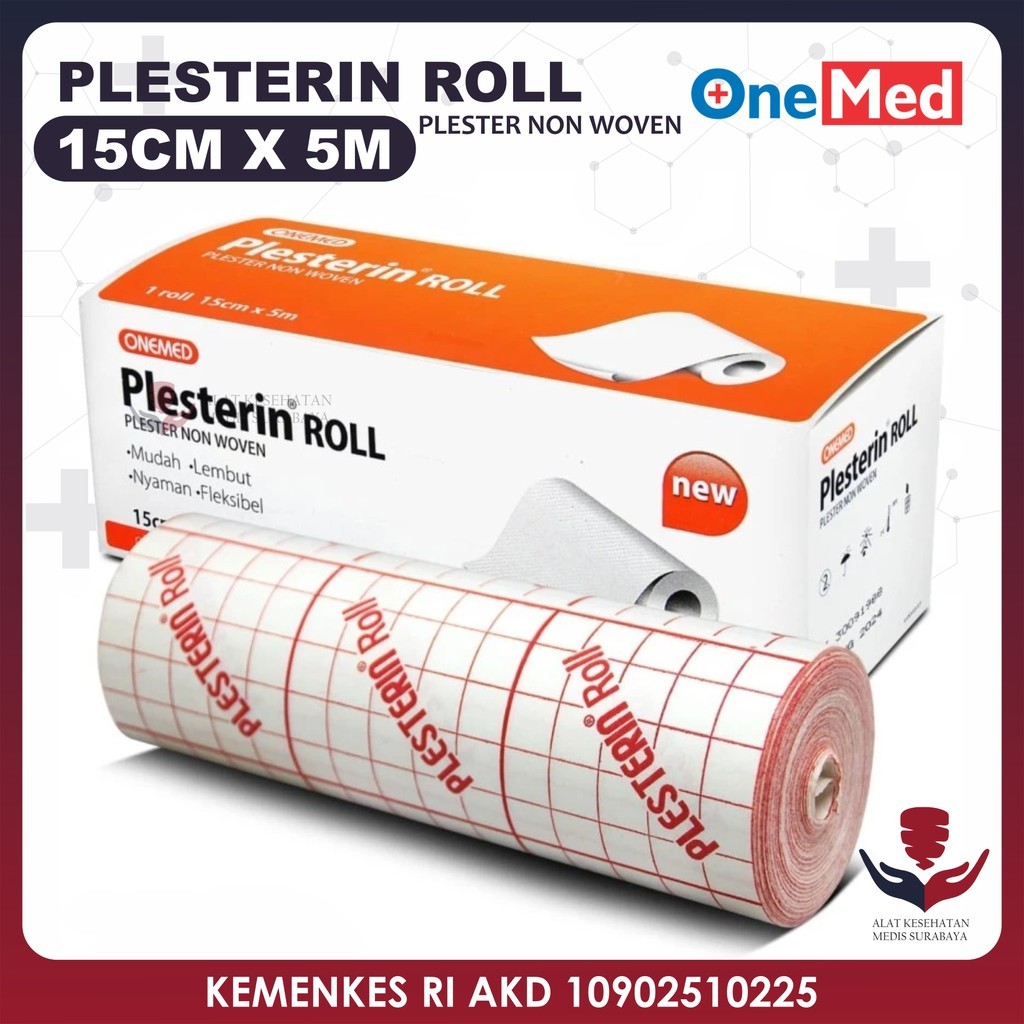 Jual Onemed Plester Plesterin Roll 15cm x 5m Penutup Luka Alat ...