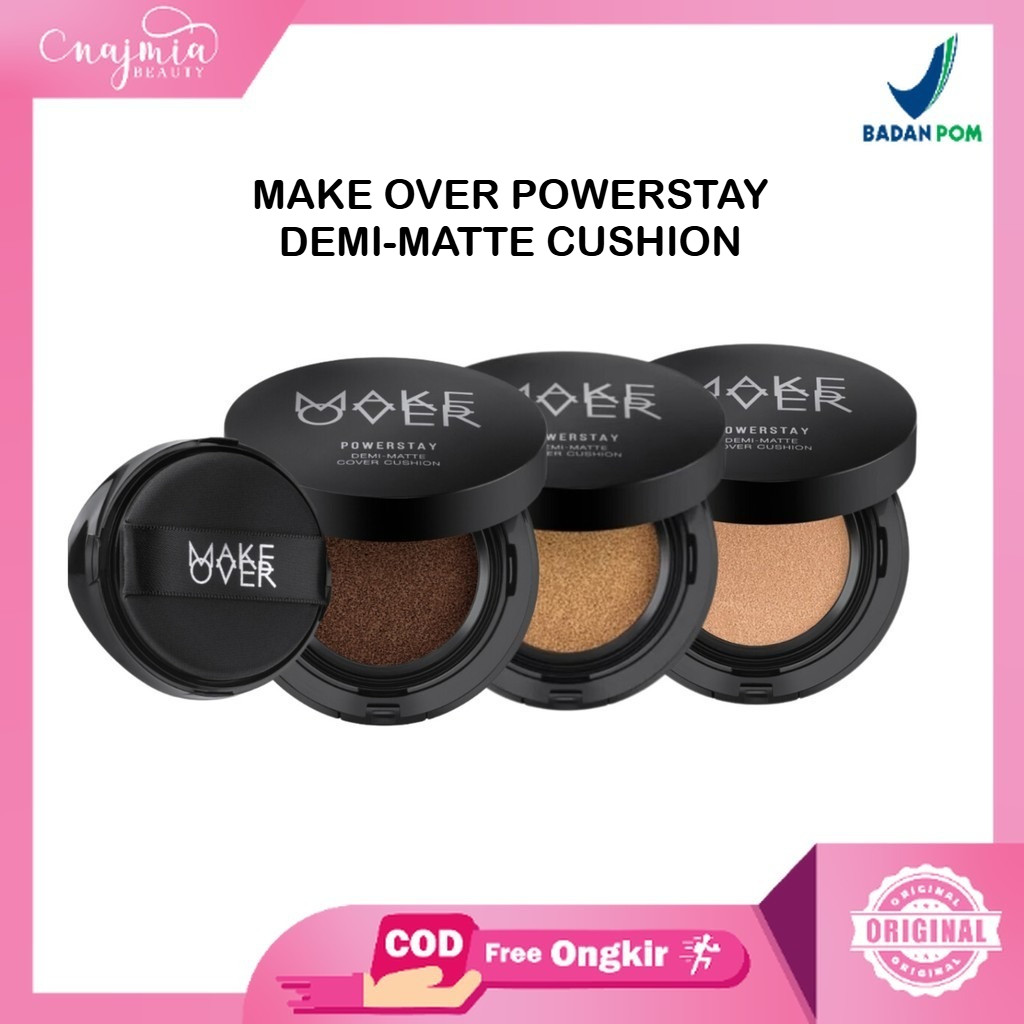 Jual Najmia 2 (Beli 2 lbh murah) Make Over Powerstay Demi-Matte Cover ...
