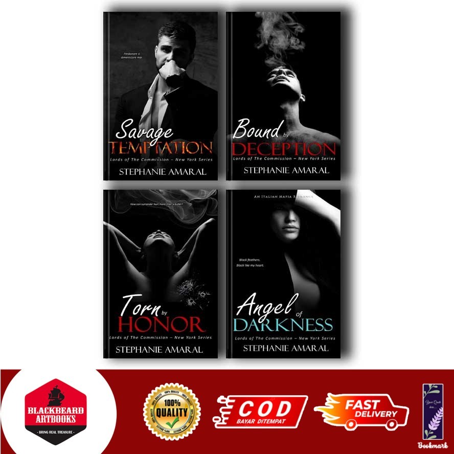 Jual Savage Temptation | Bound by Deception | Torn by Honor | Angel of Darkness by Stephanie ...