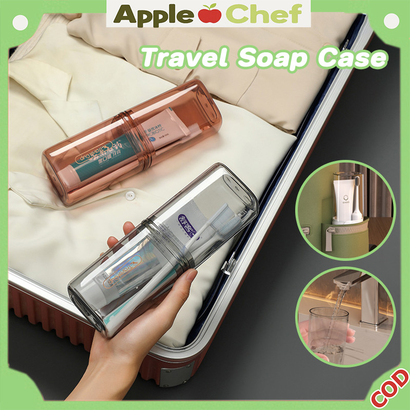 Jual AppleChef Kotak Wadah Sabun Batang Travelling Soap Box Travel ...