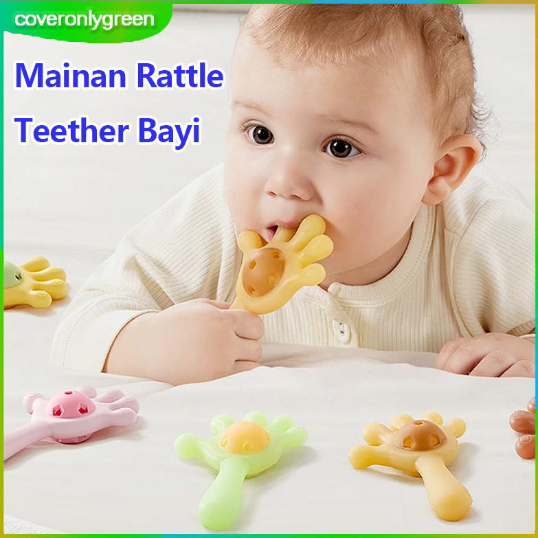 Jual 【COD】Teether Bayi BPA Free Kocok Musik Silikon Kelas Makanan ...