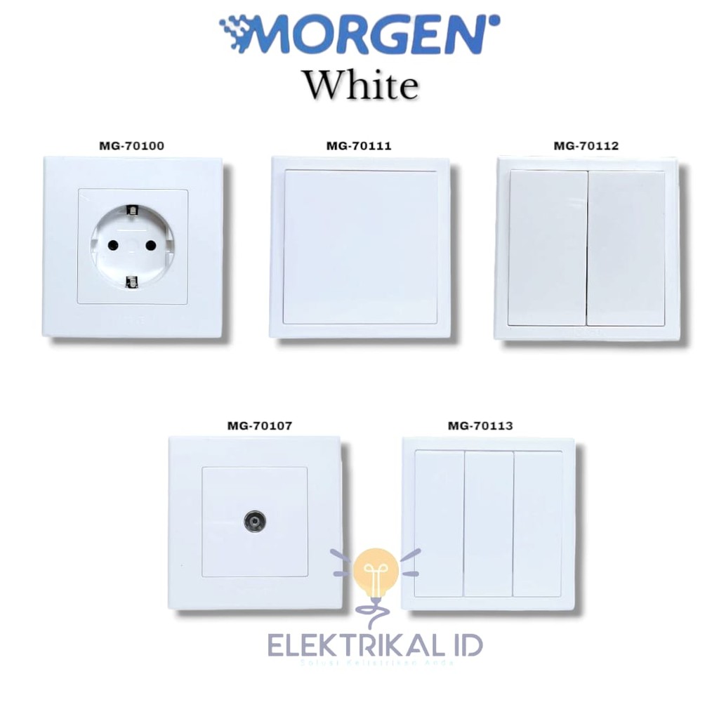 Jual Morgen Saklar IB MGES Stop kontak, Engkel, Series, Seri, Triple ...