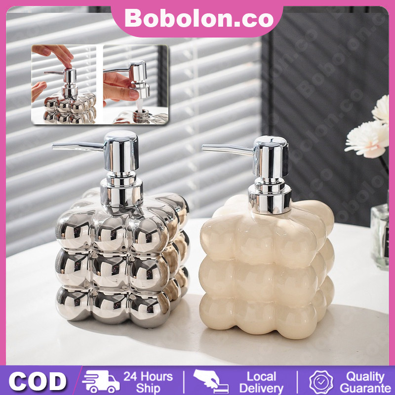 Jual Bobolon 400ml Sabun Cuci Tangan Botol Keramik Untuk Pengeluaran ...