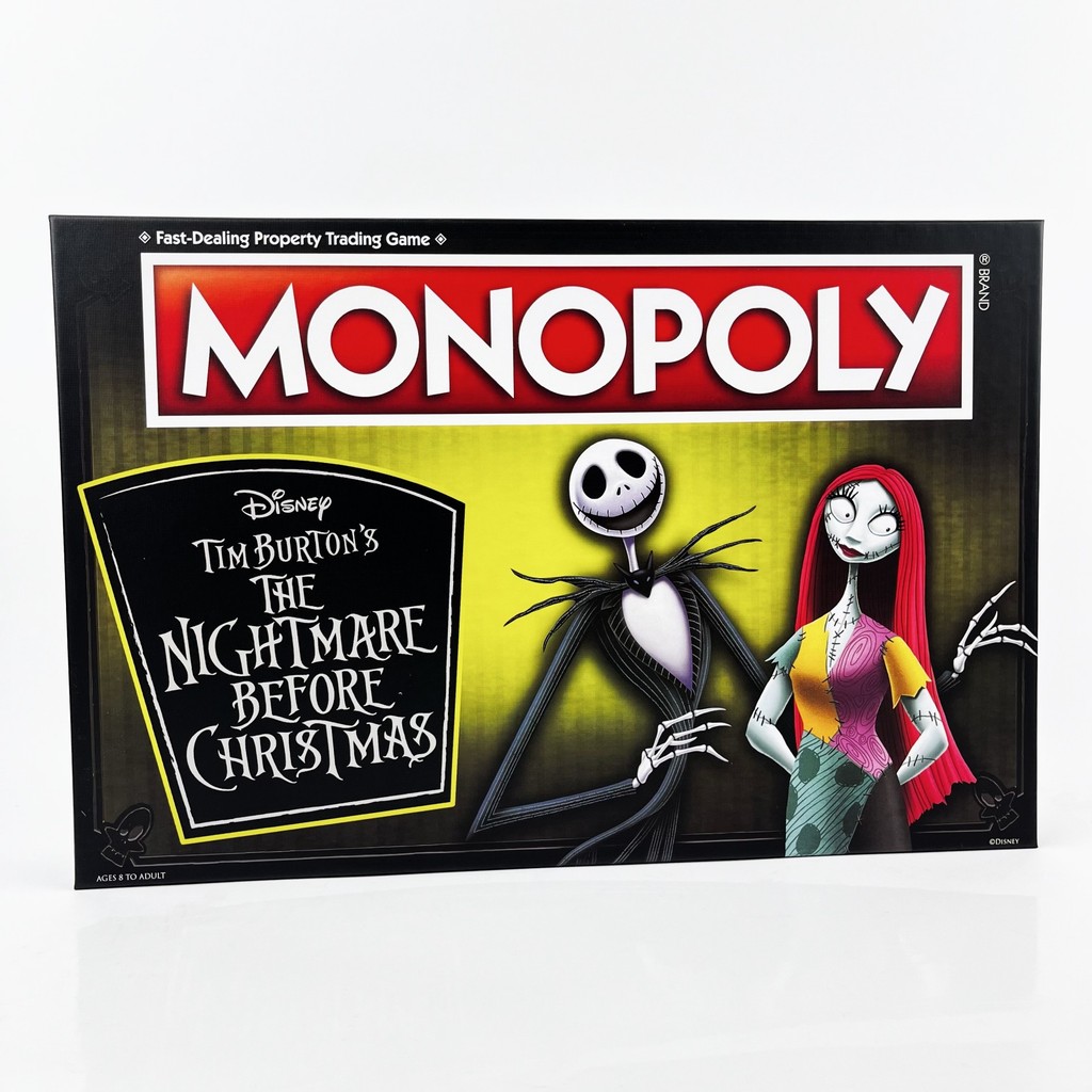 Jual Monopoly Board Game - Fun family game Nightmare Before Christmas ...