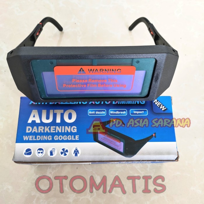 Jual Kacamata Las Otomatis Auto Darkening Safety Welding Goggles Kaca ...
