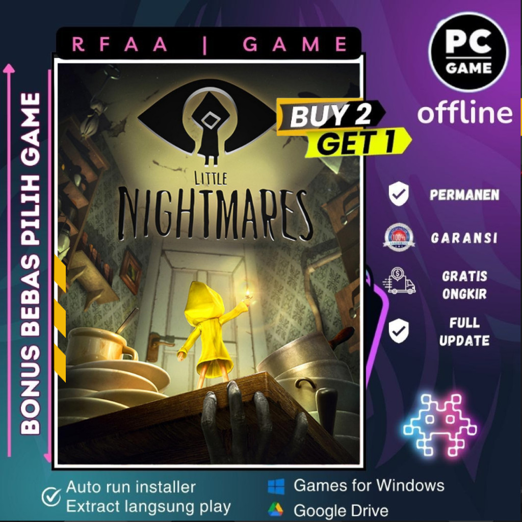 Jual LITTLE NIGHTMARES COMPLETE EDITION | GAME PC - LAPTOP - DL | Shopee Indonesia