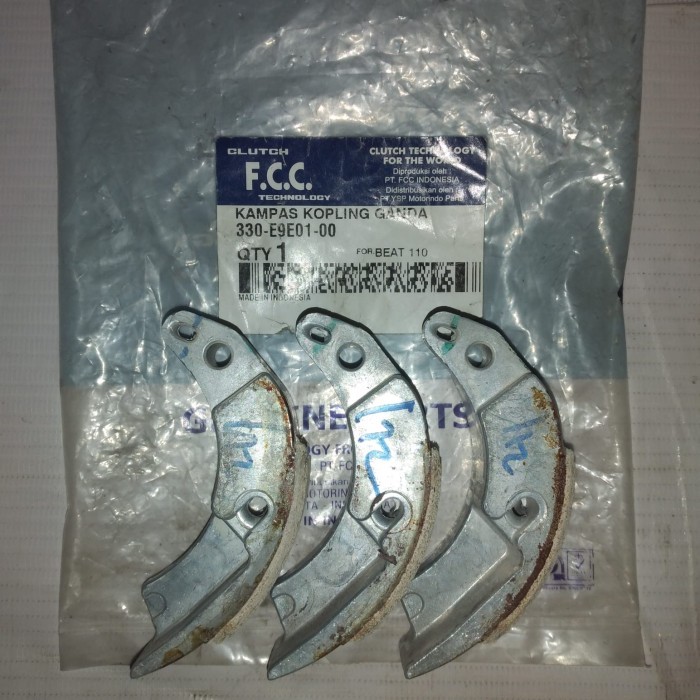 Jual FCC Beat Karbu Kampas Kopling Ganda Beat KVY Stater Kasar | YSP ...