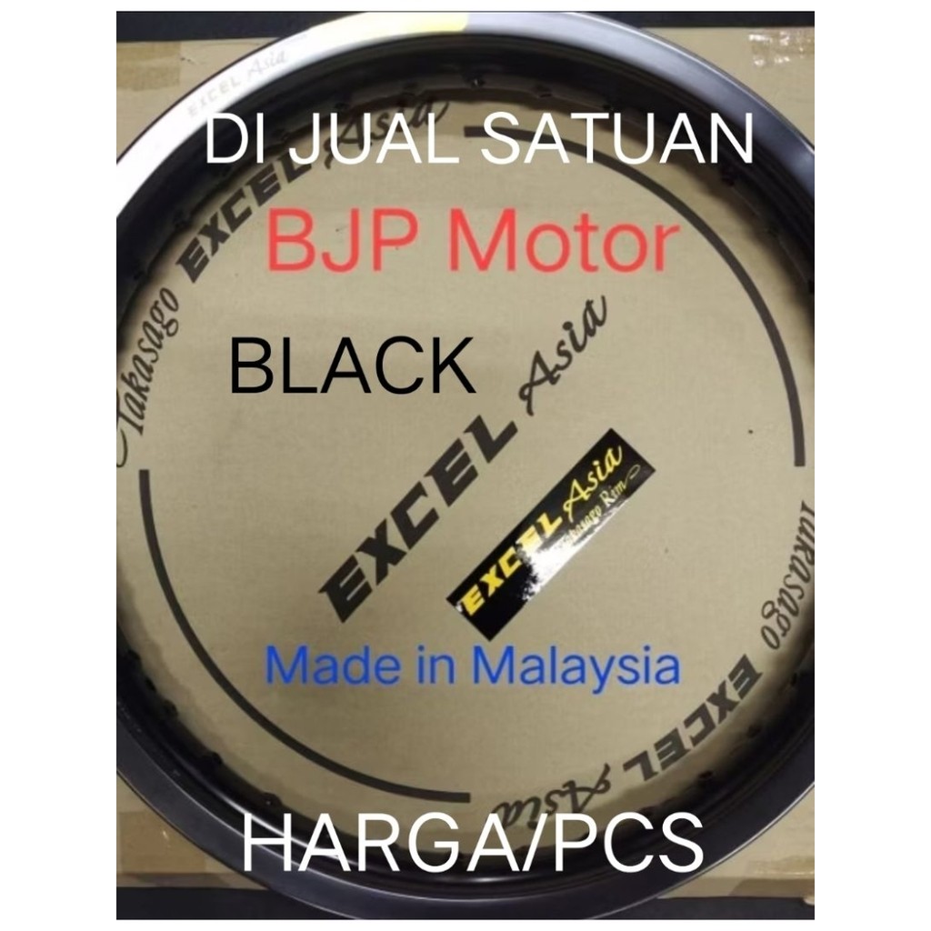 Jual Velg Takasago Excel Asia Ring 18/2.15 BLACK (36 Hole) MADE IN MALAYSIA * | Shopee Indonesia