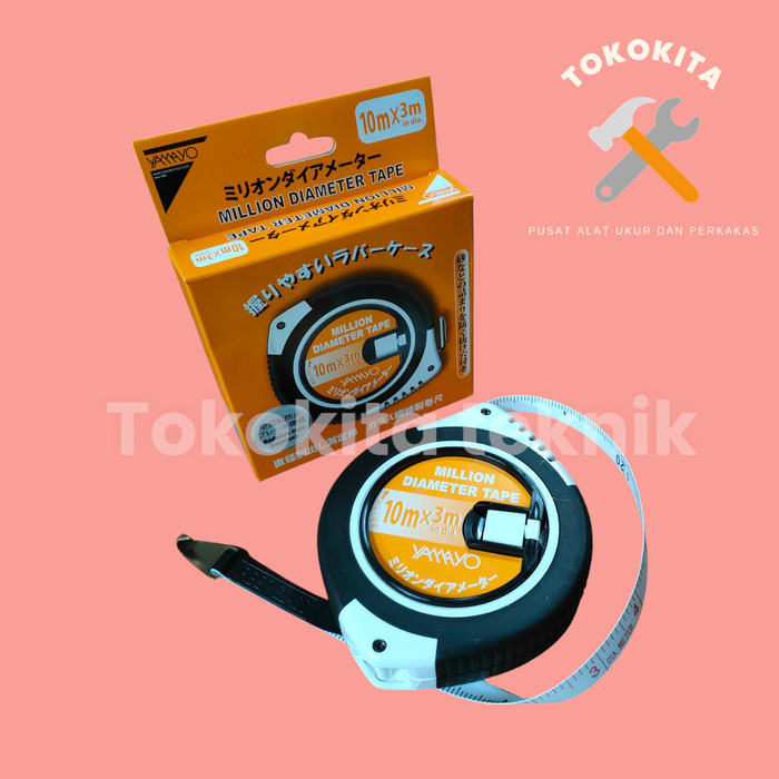 Jual YAMAYO 10m Million Diameter Tape Phi Band 10m x 3m Made in JAPAN ...