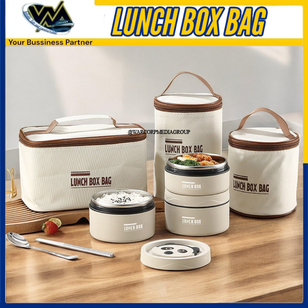 Jual WMEDIA Lunch Box Stainless Box Susun / Kotak Makan Susun Stainless ...
