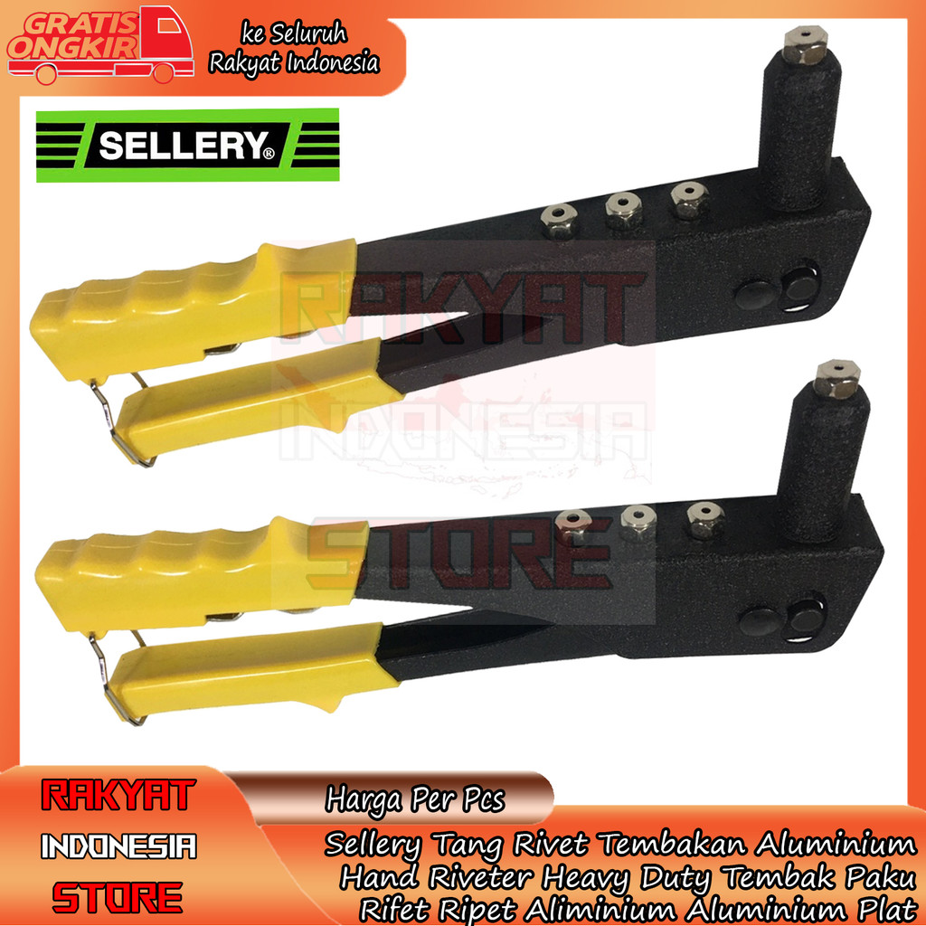 Jual Sellery Tang Rivet Tembak Heavy Duty Riveter 88-866 Alat Tembakan ...