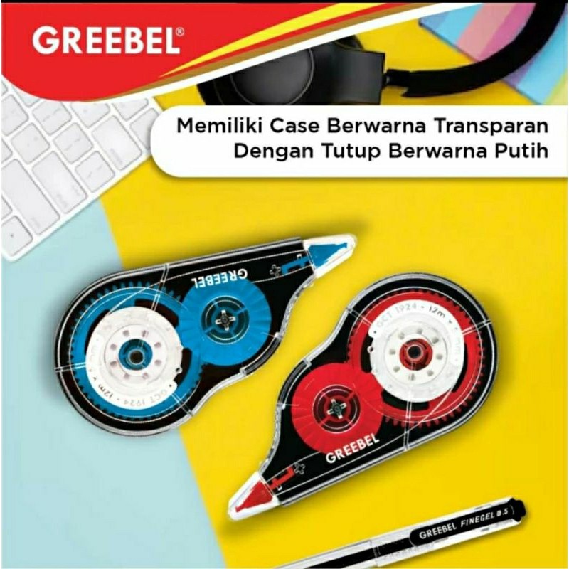 Jual Correction tip ex kertas tipe x trondol roll Tape Greebel 8M ...
