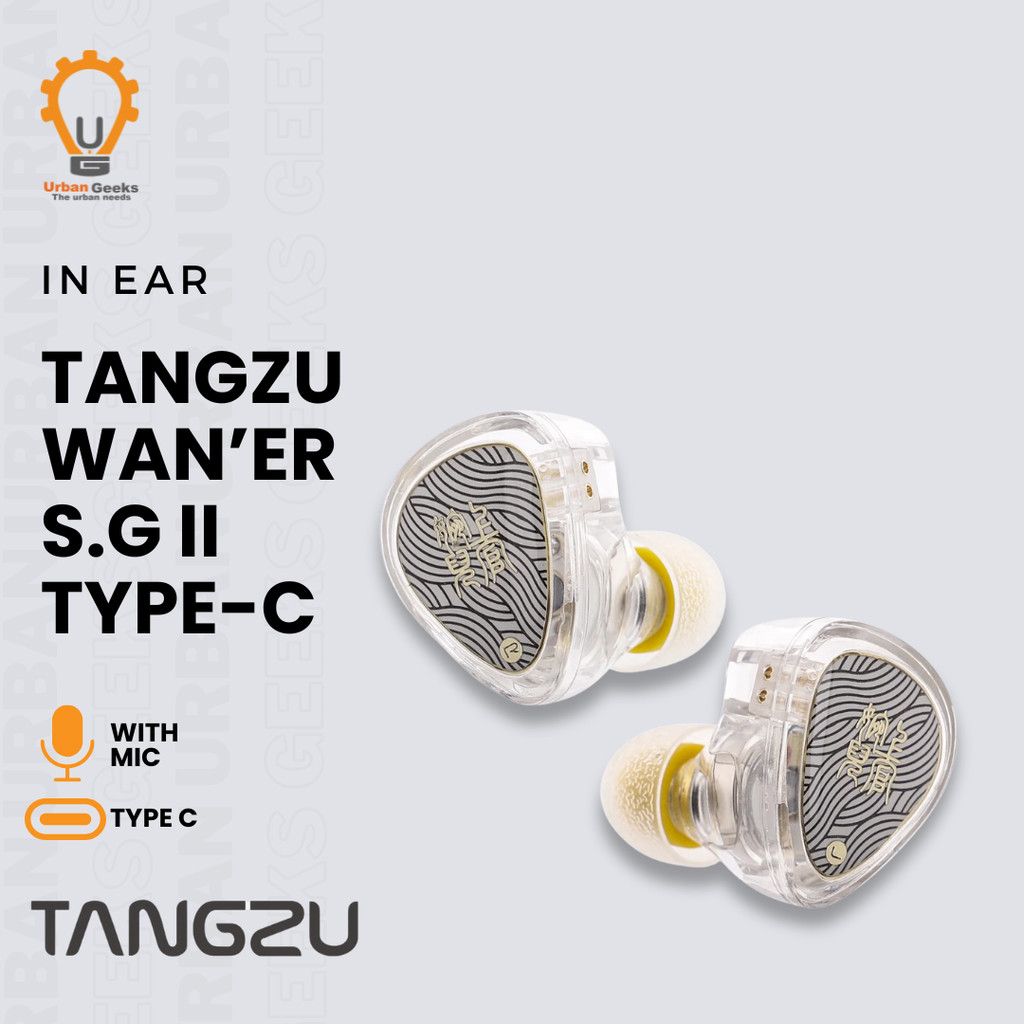 Jual TANGZU WANER SG 2 Type C with Mic Single Dynamic In Ear Headphones ...