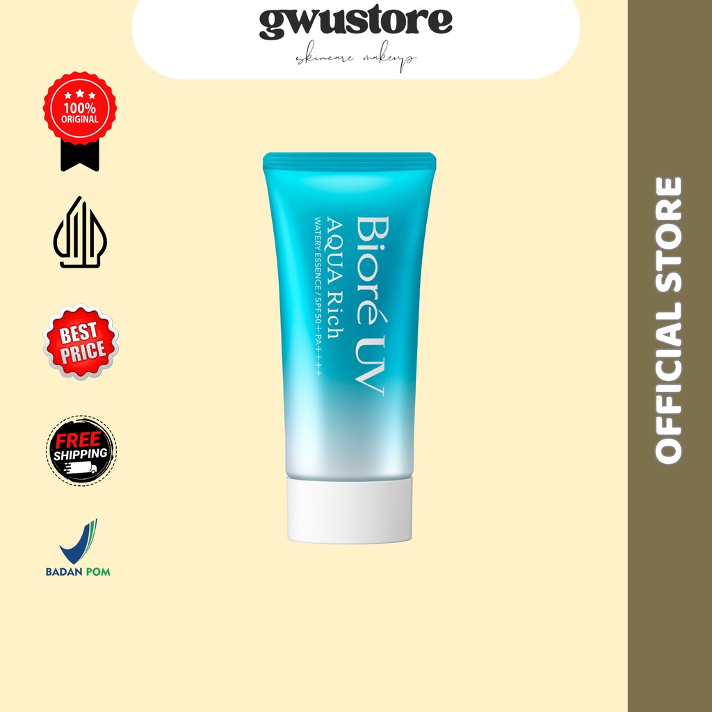 Jual Biore UV Aqua Rich Watery Essence SPF 50+/PA++++ | Shopee Indonesia