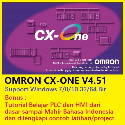 Jual OMRON CX-ONE V4.6 FULL VERSION WITH LICENSE KEY | Shopee Indonesia