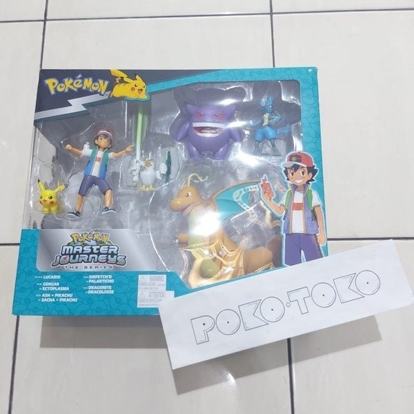 Jual LUCARIO Pokemon Master Journeys WCT Jazwares Battle Action Figure ...