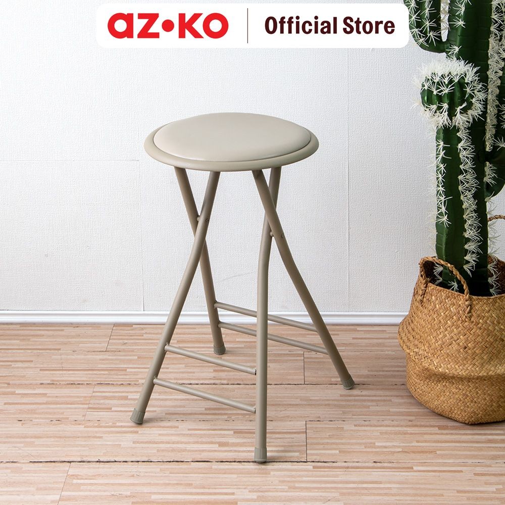 Jual AZKO Soleil Thea Bangku Bar Lipat Multifunctional Folding Stool ...