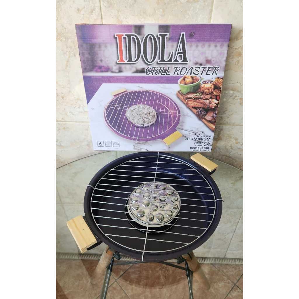 Jual IDOLA grill roaster panggangan daging stainless steel anti karat ...