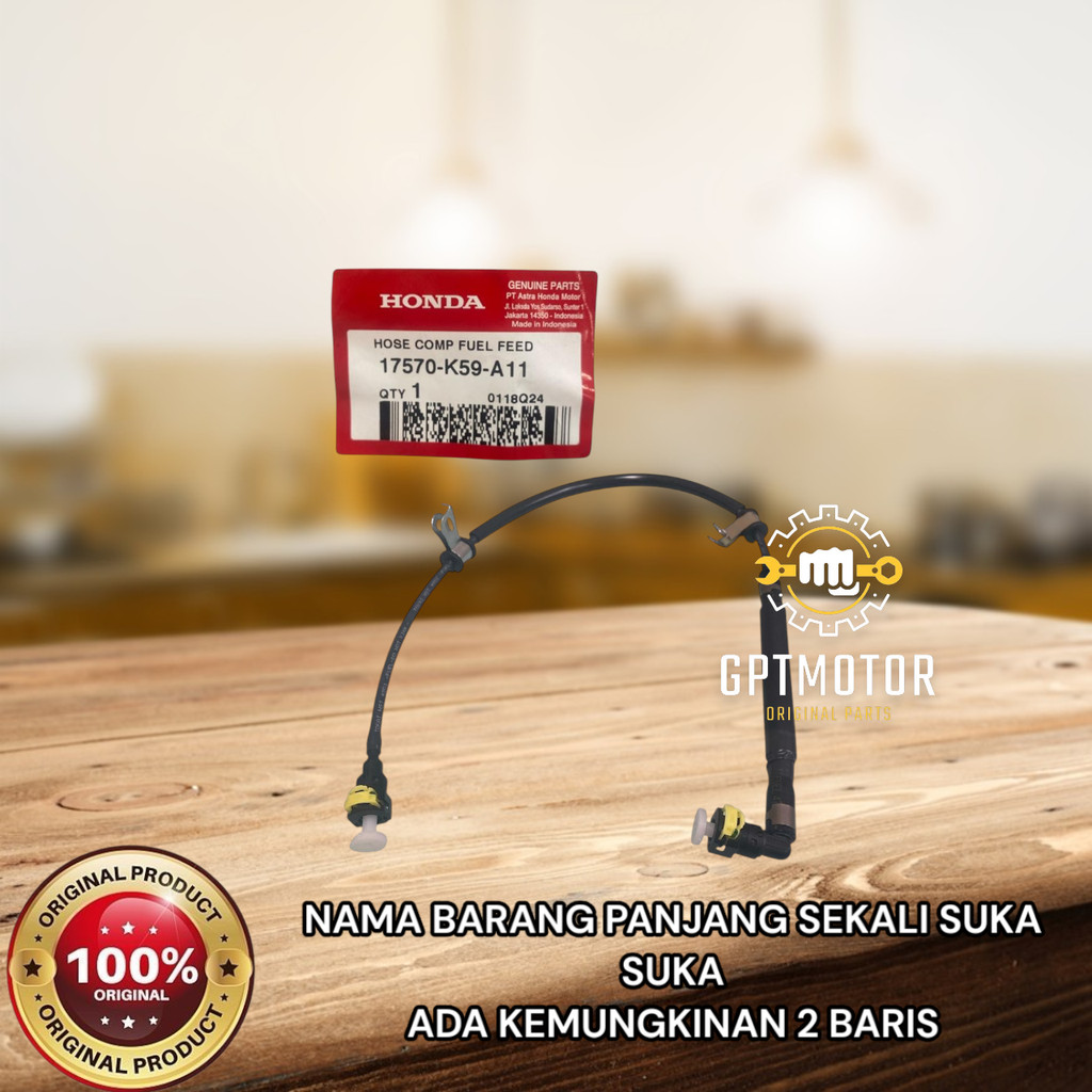 Jual SELANG FUEL PUMP INJEKTOR POMPA BENSIN VARIO 150 ESP HONDA ...