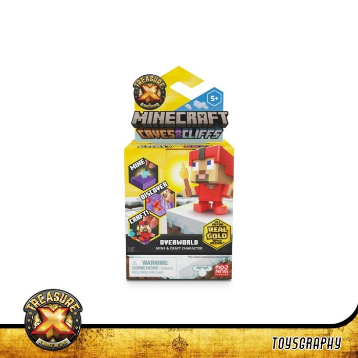 Jual Best seller Treasure X Minecraft Caves and Cliffs Overworld 10 ...