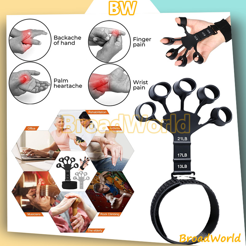 Jual BW Finger Trainer Finger Flexibility Training Guitar Training Hand ...