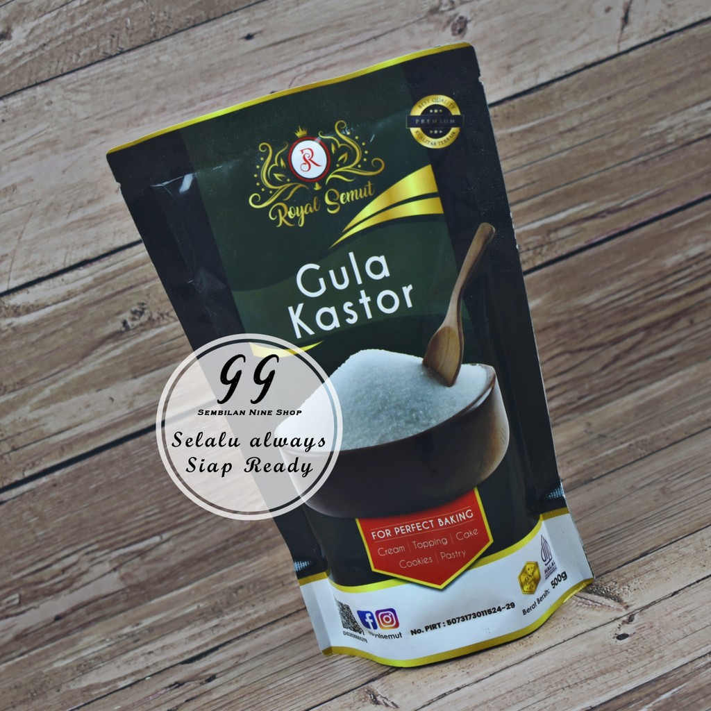 Jual ROYAL SEMUT Gula KASTOR 500 Gram Castor Sugar Caster Kaster ...