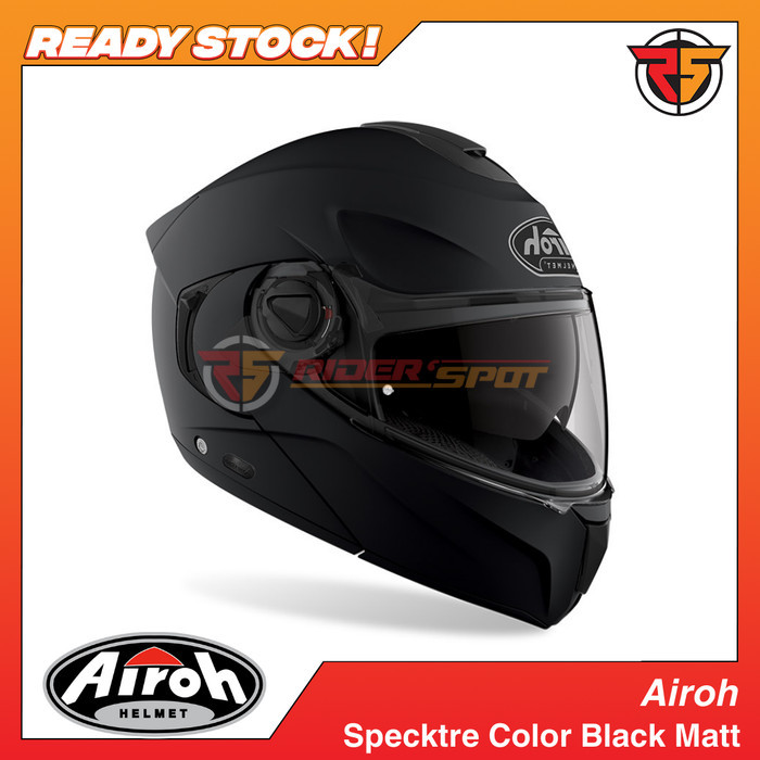 Jual Helm Motor Airoh Specktre Color Black Matt Modular Helmet | Shopee ...
