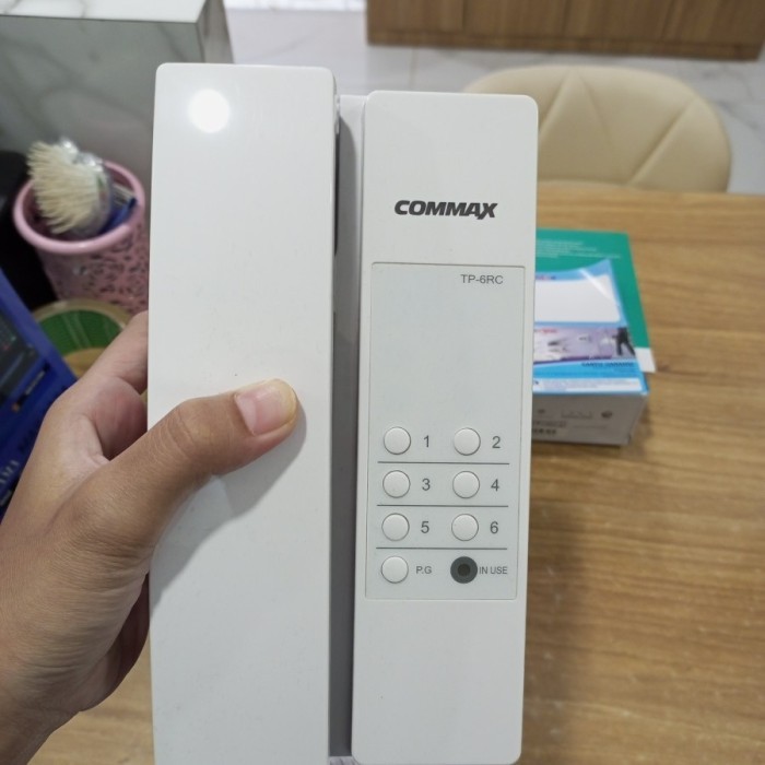 Jual Jual Intercom Interkom Kabel Commax TP-6KP ( garansi itcom panasonic ) | Shopee Indonesia