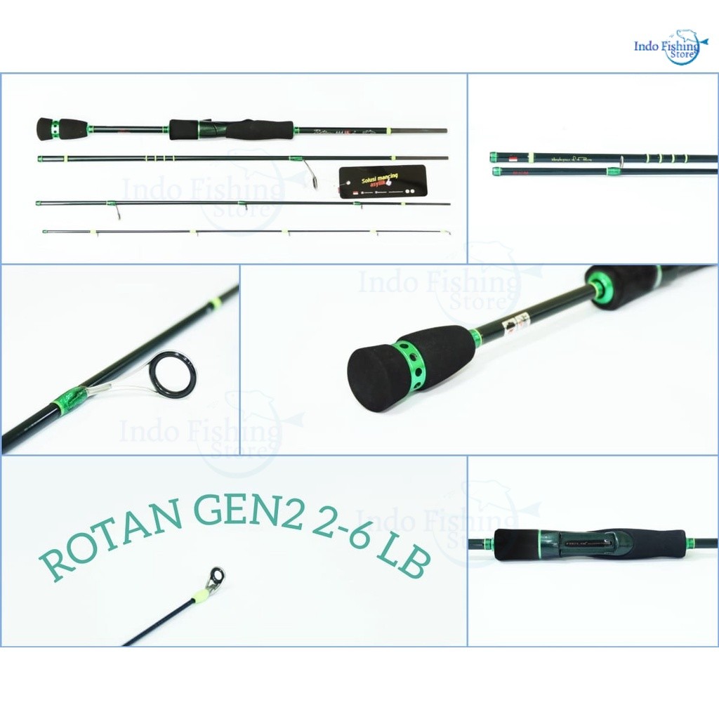 Jual JORAN PANCING RELIX NUSANTARA ROTAN 664 UL Gen II TRAVEL ROD ...