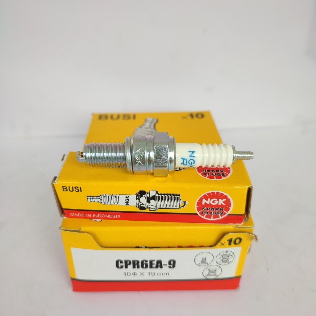 Jual Busi NGK CPR6EA Kharisma Supra X 125 (Harga Per10 Pcs) | Shopee ...