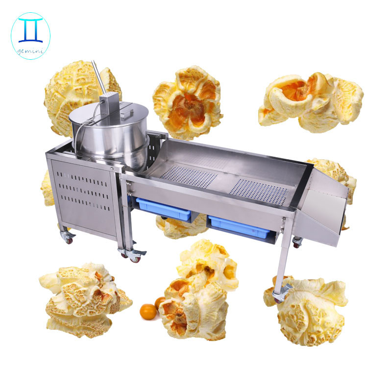 Jual Caramel popcorn cooker snack machines popcorn maker gas popcorn ...