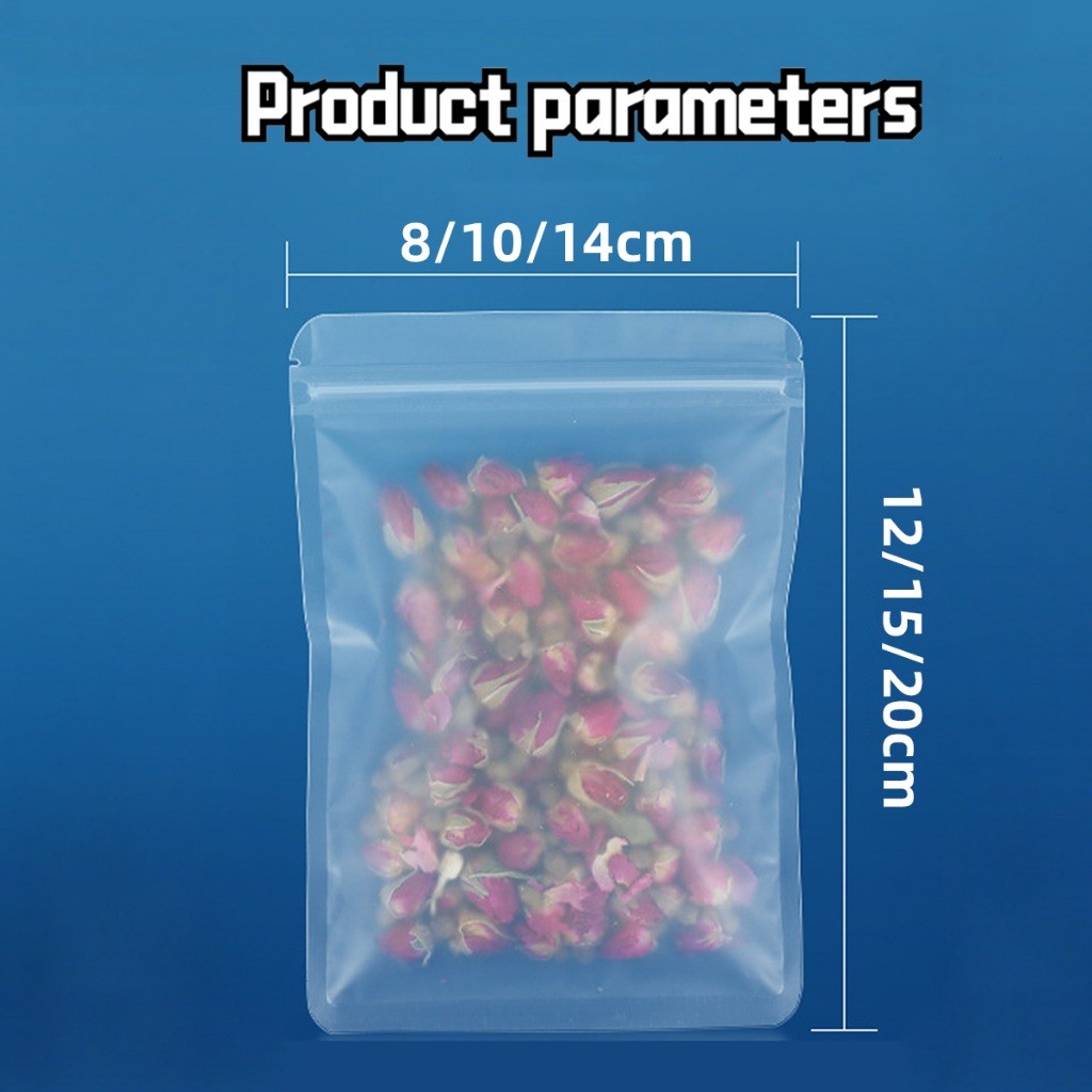 Jual 100PCS Stand pouch / Plastik Ziplock / Makanan Plastik Ziplock ...