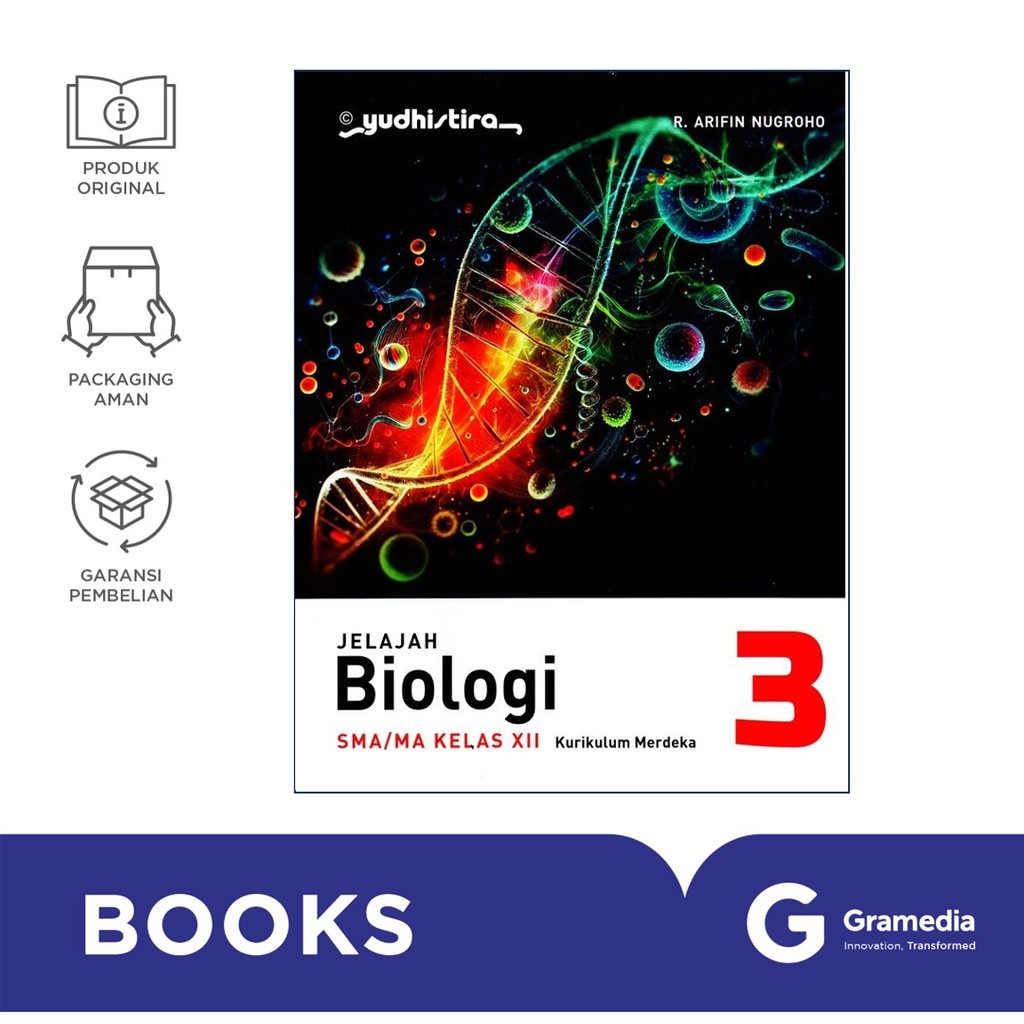 Jual Jelajah Biologi 3 SMA/MA Kelas 12 Kurikulum Merdeka ( R. Arifin Nugroho ) | Shopee Indonesia
