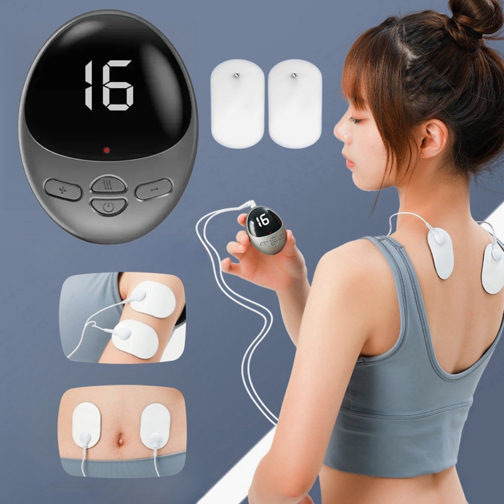 Jual EMS Mini Massager Convenient Cervical Vertebra Massage Home ...