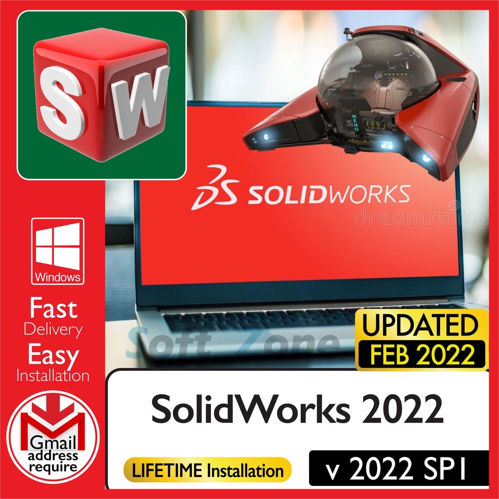 Jual Solid⭐Works 2022 SP1 [WINDOWS x64] - Digital Download | Shopee Indonesia