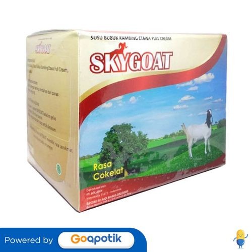 Jual Sky Goat Susu Kambing Etawa Bubuk Propolis Rasa Cokelat Box ...