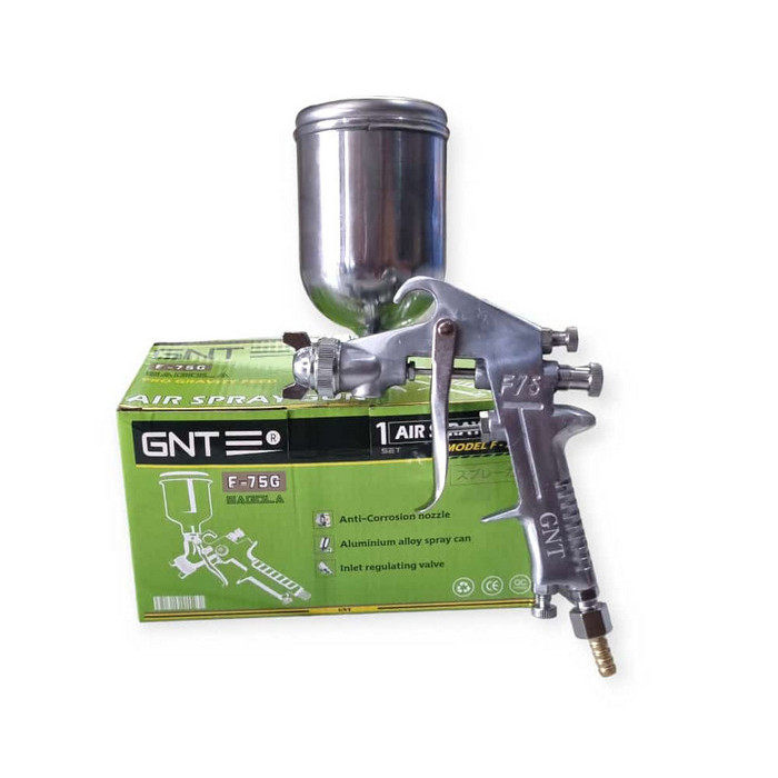 Jual SP4 GNT Spray Air Gun F75 Tabung Atas Alat Cat Spraygun F75G ...