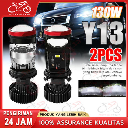 Jual COD 2PCS Lampu Led Mobil Dan Motor H4 Mini Projector Projie Y7D Y13 Y14 Y15 Super Bright ...