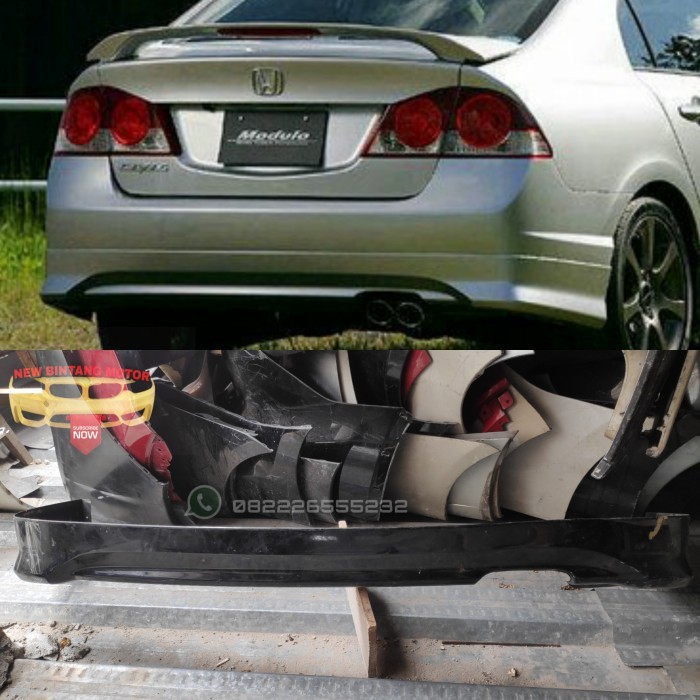 Jual Bodykit honda civic fd modulo 2007 2010 belakang Grt Bodykit ...
