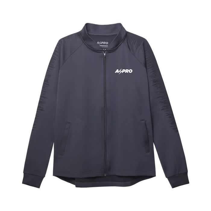 Jual Aspro Track Jacket Jaket Lari - Grey | Shopee Indonesia