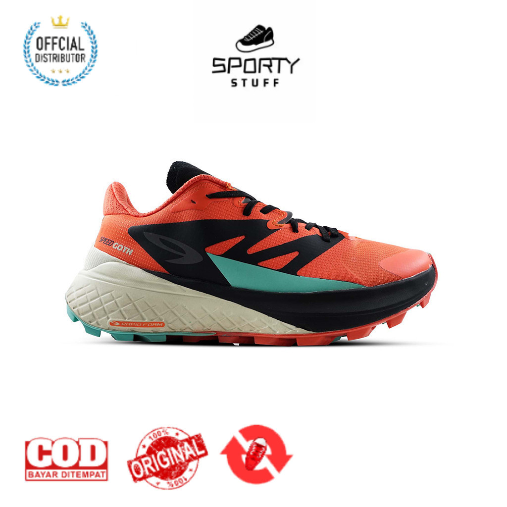 Jual 910 Nineten Yuza Speedgoth Sepatu Trail Running - Merah-Pastel ...