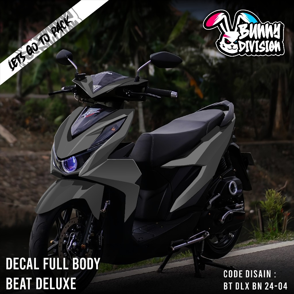 Jual Decal Sticker Beat DELUXE STREET 2020 sampai 2023 Full body Polos ...