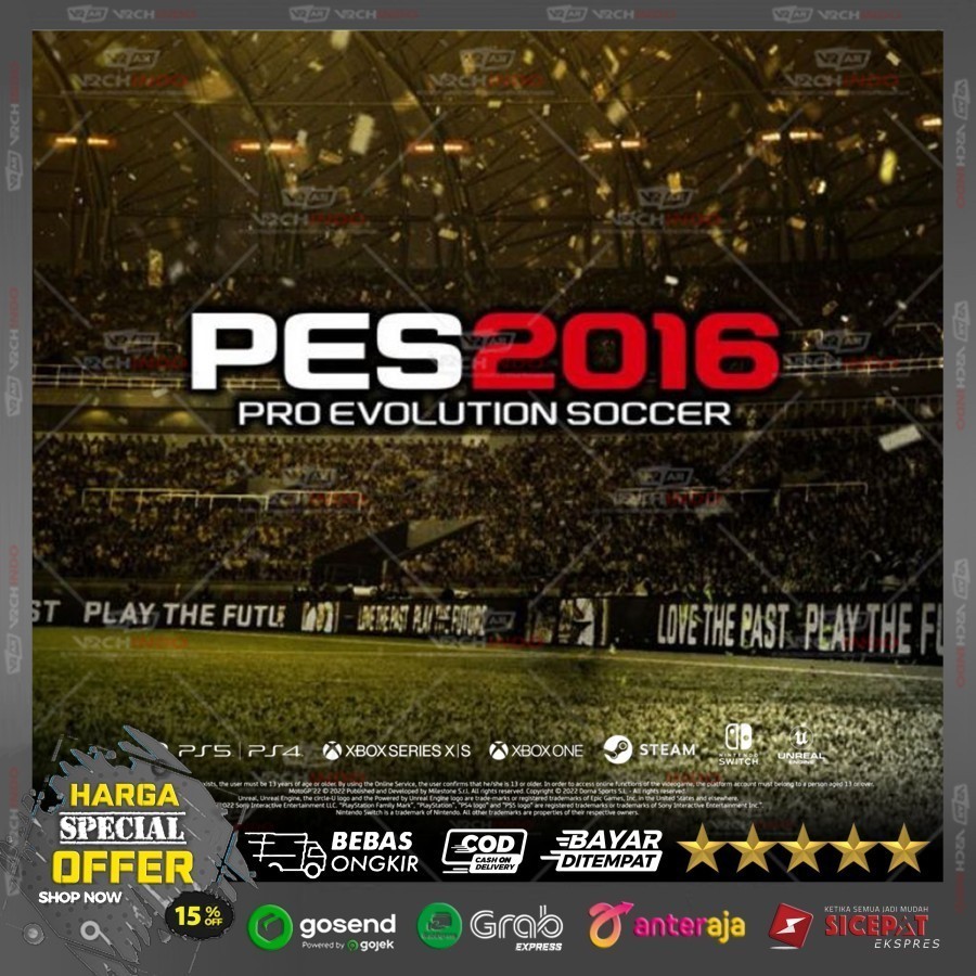 Jual Game PES 2016 - Pro Evolution Soccer 2016 | Games for Dekstop PC Komputer / Laptop ...
