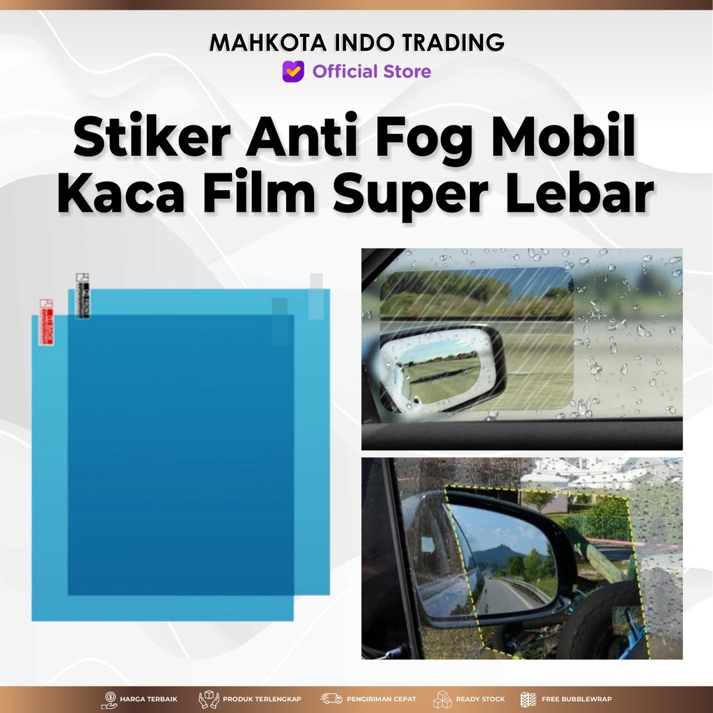 Jual Kaca Film KOTAK BESAR kaca mobil Anti Fog, Anti Air, Embun ...