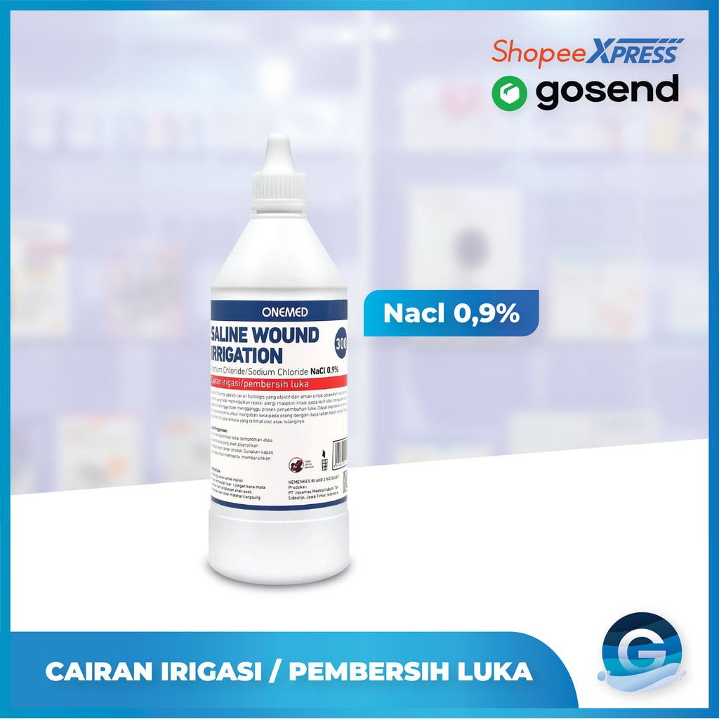 Jual Saline Wound Irrigation Semprot 300 Ml NaCl 0.9% Cuci Luka ...