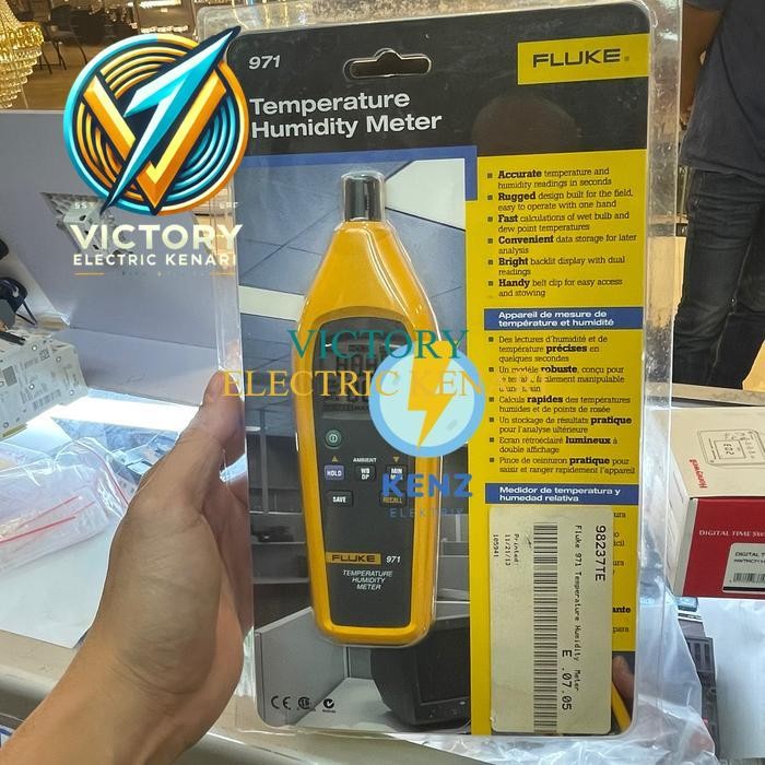Jual FLUKE 971 temperature humidity meter original | Shopee Indonesia