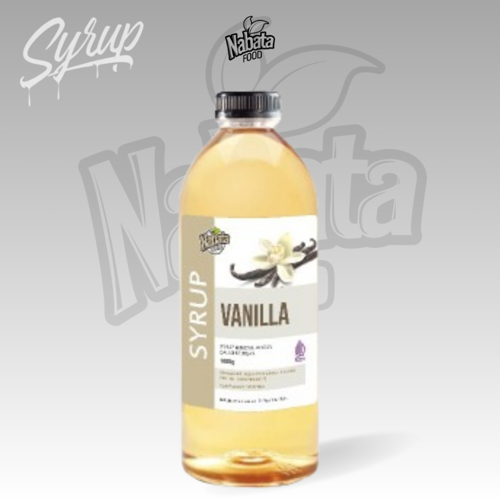 Jual Nabata Drink Sirup Vanilla 1 Liter - Syrup Vanilla Sirup Flavoured ...