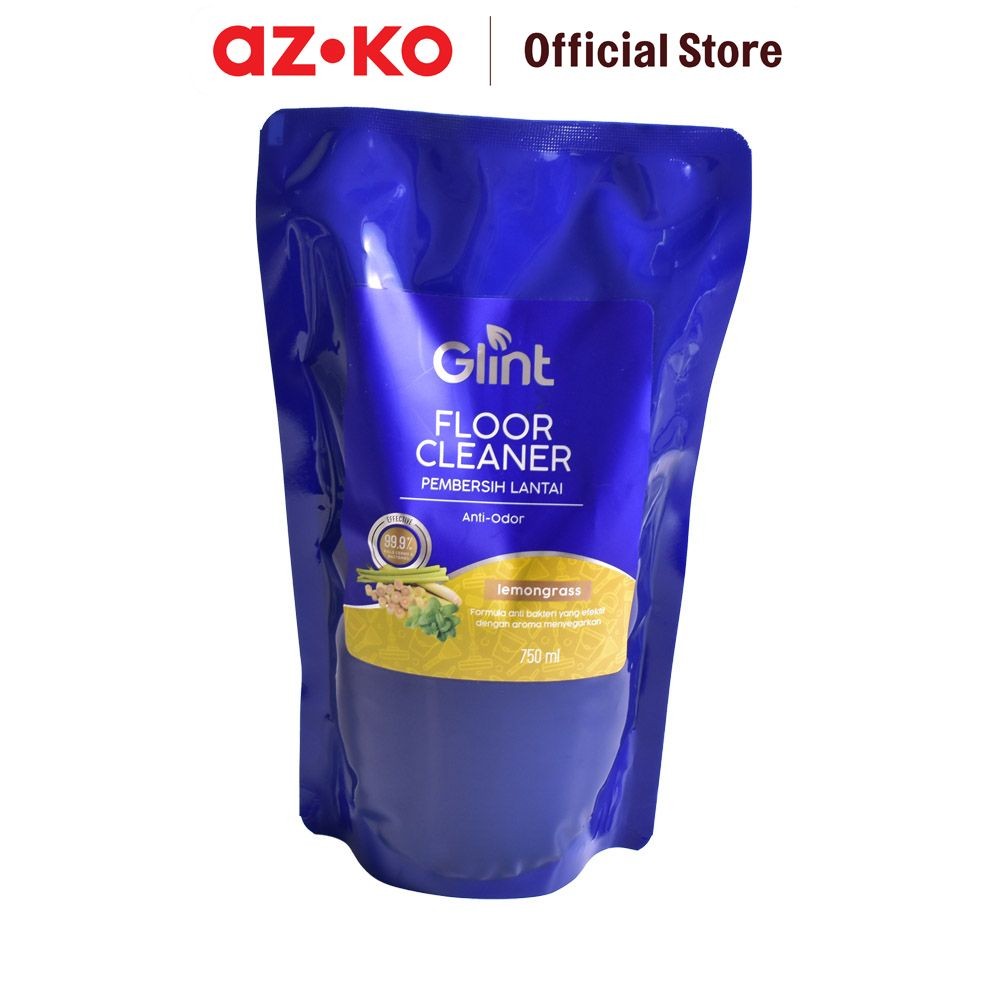 Jual AZKO Glint 750 ml Lemongrass Pembersih Lantai Kemasan Pouch ...