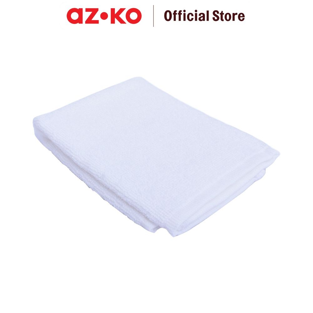 Jual AZKO Forhom 30x30 cm Handuk Wajah Hotel Series - Putih Face Towel ...
